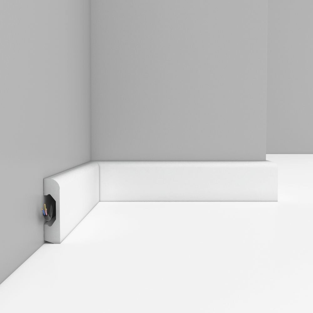 Плинтус Напольный Decomaster A038 В50хШ15хД2000 мм / Декомастер.