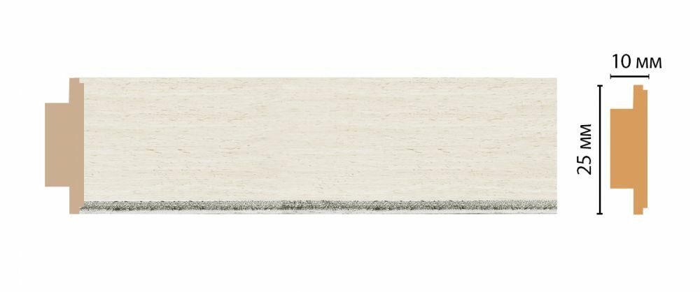 Молдинг Decomaster 110-15 В30хШ10хД2400 мм / Декомастер.