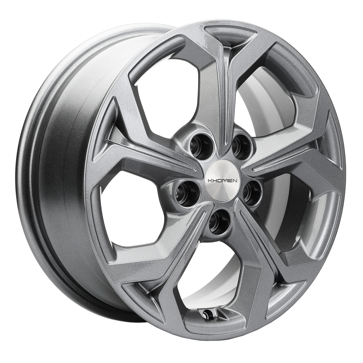 Диск Khomen Wheels KHW1606 6.5x16 5x108 ET50 Dia63.3 Gray