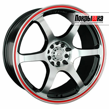 Диски литые LS Wheels LS-544 8.5х18/5х100 D73.1 ET40.0, BKF-RL