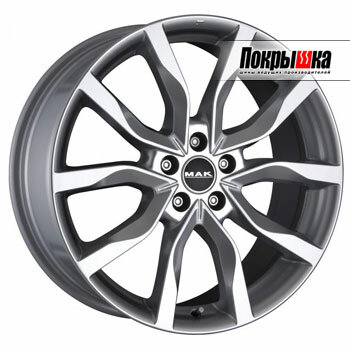Диски литые MAK Highlands (Silver) 9.0х18/5х120 D72.6 ET48.0