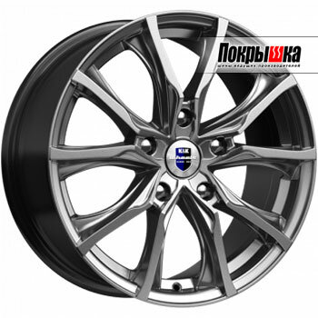 Диски литые K&K Твист (дарк платинум)(КС697) 7.5х17/5х100 D56.1 ET45.0