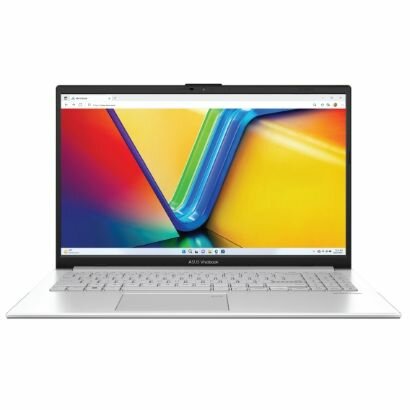 15,6" Ноутбук Asus VivoBook Go 15 E1504FA-BQ073W (90NB0ZR1-M00L60) серебристый - 1920x1080, IPS, AMD Ryzen 5 7520U, ядра: 4 x 2,8 ГГц, 8 ГБ, SSD 512 ГБ, AMD Radeon 610M, Windows 11 Home