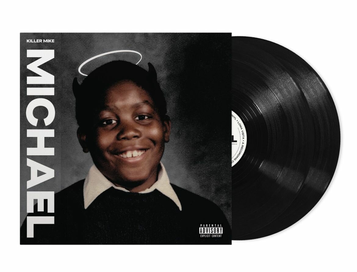 Killer Mike - Michael (Black Limited + 3 Bonus Songs) Виниловая Пластинка с тремя Бонусными Песнями