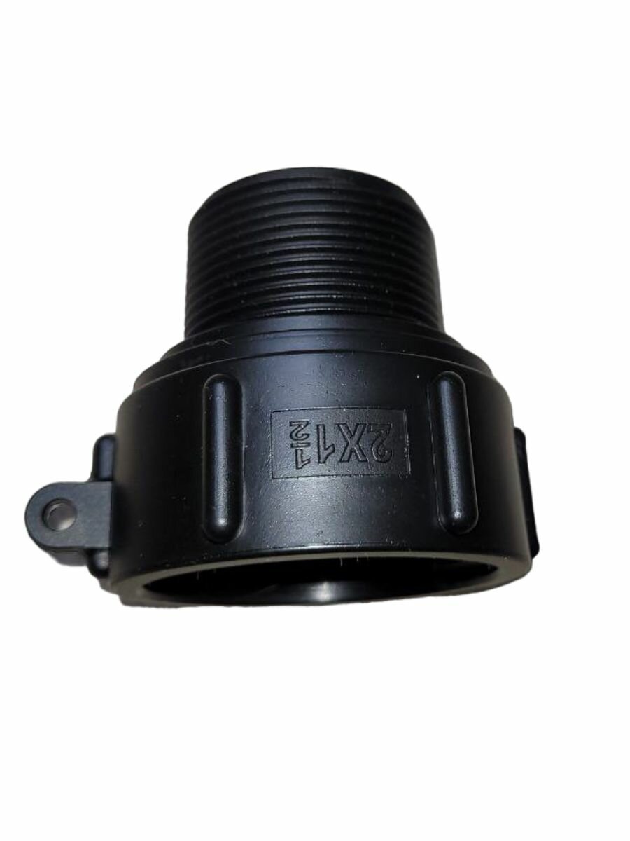 Переходник на кран куба 60мм крупная резьба переход на 1,5 дюйма сантехническая резьба