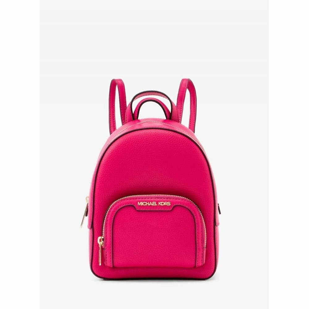 Рюкзак Женский рюкзак розовый мини с золотой фурнитурой Michael Kors Outlet Jaycee Mini XS ELECTRIC PNK 35H3G8TB1L