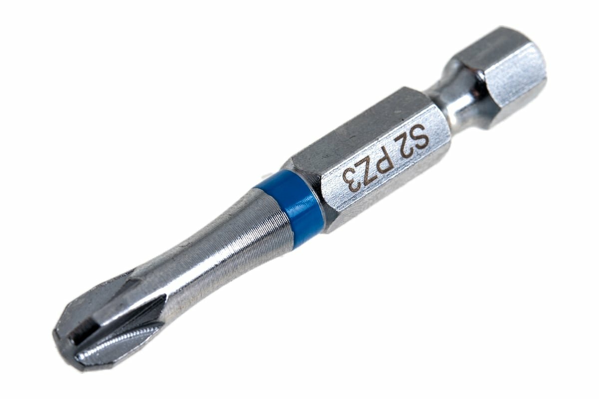 Inforce биты PZ3 50 мм, набор 2 шт для шуруповёрта Inforce 11-01-394, материал сталь