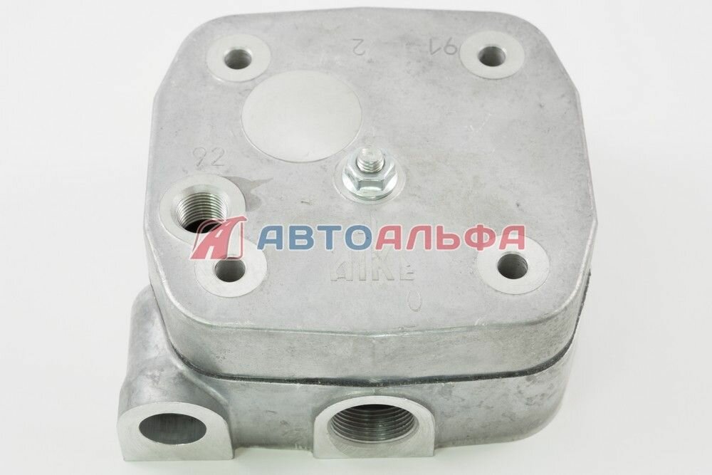 Головка блока одноцилиндрового компрессора КАМАЗ с клапанами (ПАО КАМАЗ)