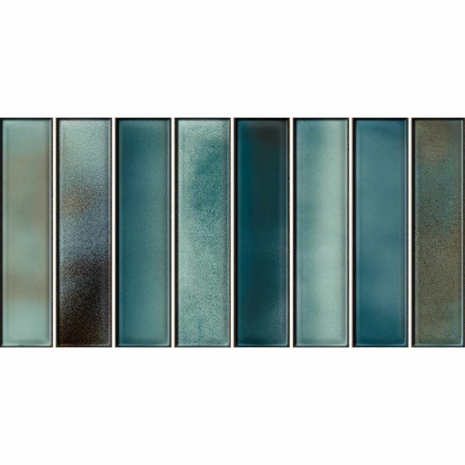 Настенная плитка El Barco (Эль Барко) Borealis Aqua 15х30 см (78803684) (0.99 м2)