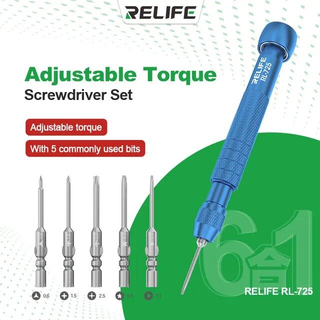 Набор отверток Relife RL-725, 5 в 1