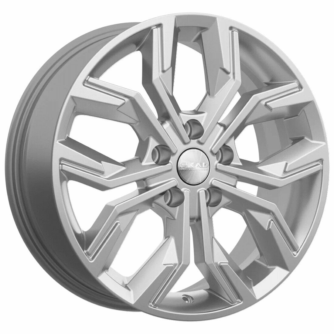 Колесный диск Скад Амиата (КЛ327) 7x17 4x100 ET43 60,1 Сильвер