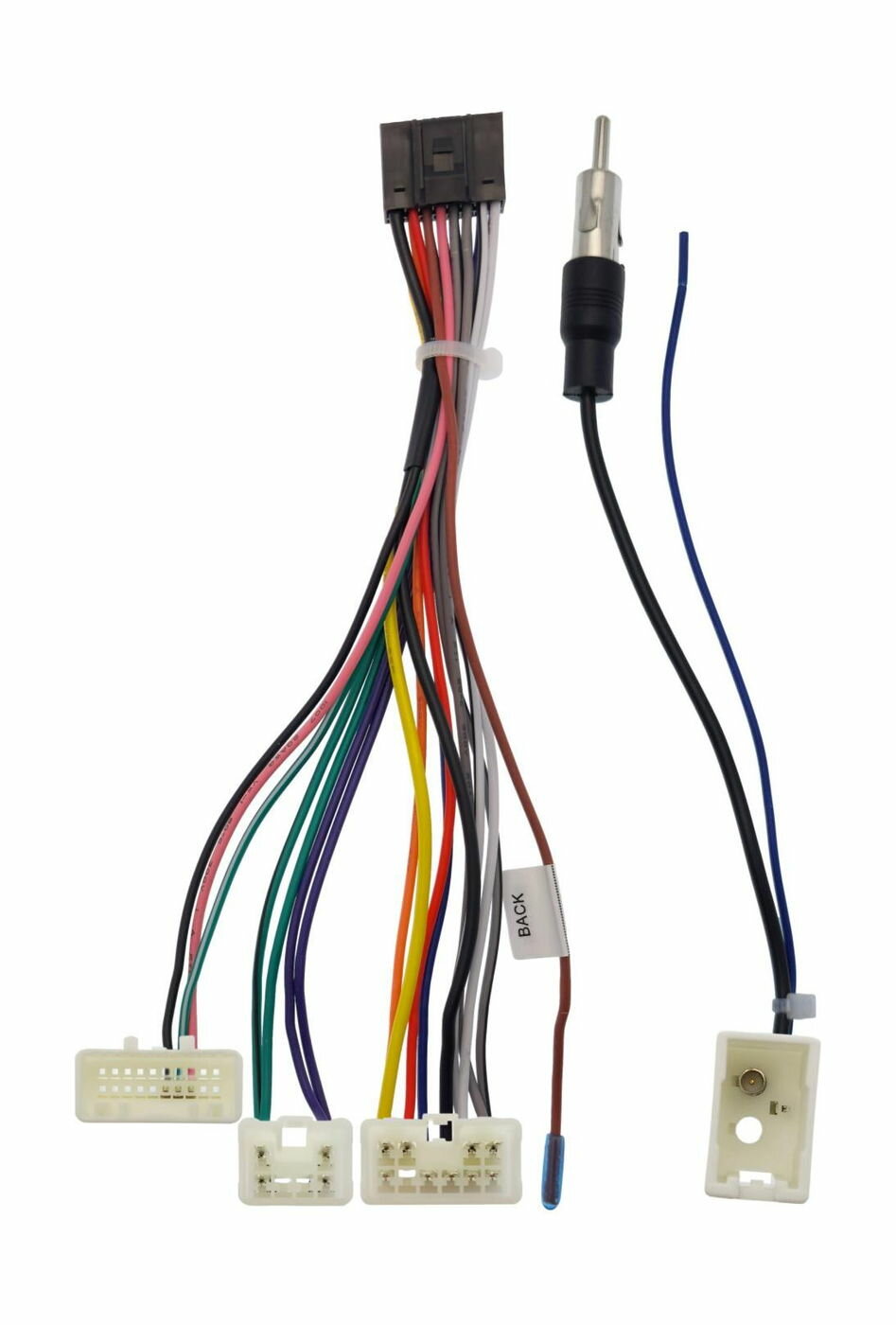 Комплект проводов для установки андройд магнитолы WM-MT в Toyota 1989 - 2012 (основной, антенна, мультируль)