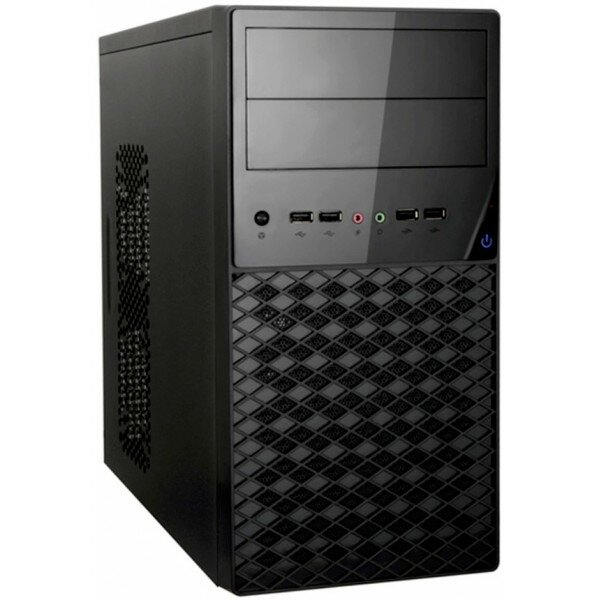 Компьютерный корпус ExeGate EX284029RUS Minitower BA-203U Black, mATX, (AA450, 80мм), 2хUSB+1хUSB 3.0, Audio