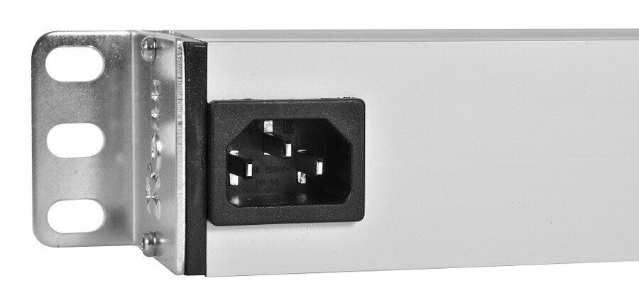 Блок распределения питания Rem Rem-10 R-10-7S-FI-440-Z гор. размещ. 7xSchuko базовые 10A без вилки — фото 1