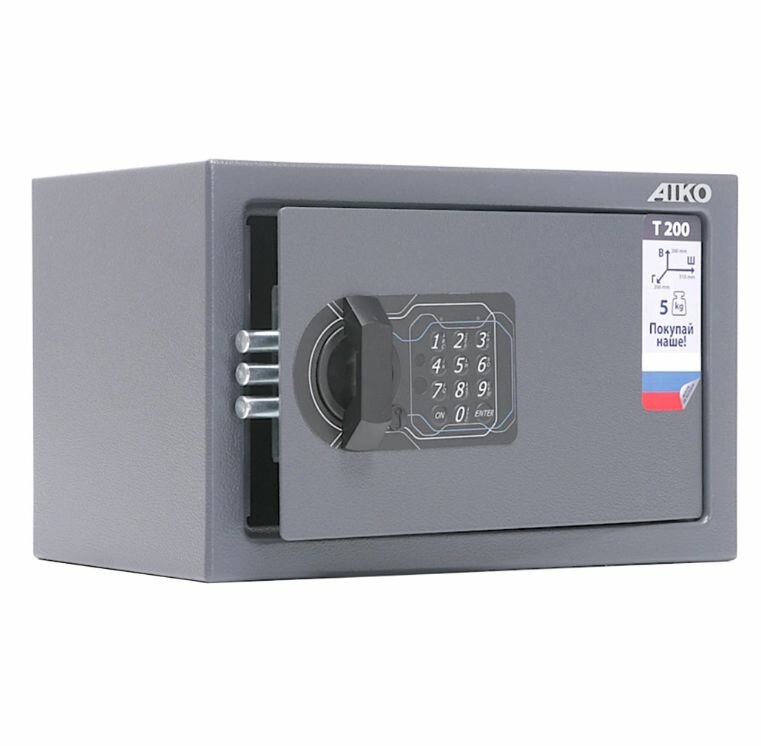 Сейф AIKO T-200 ЕL 20x31x20 см электронный замок