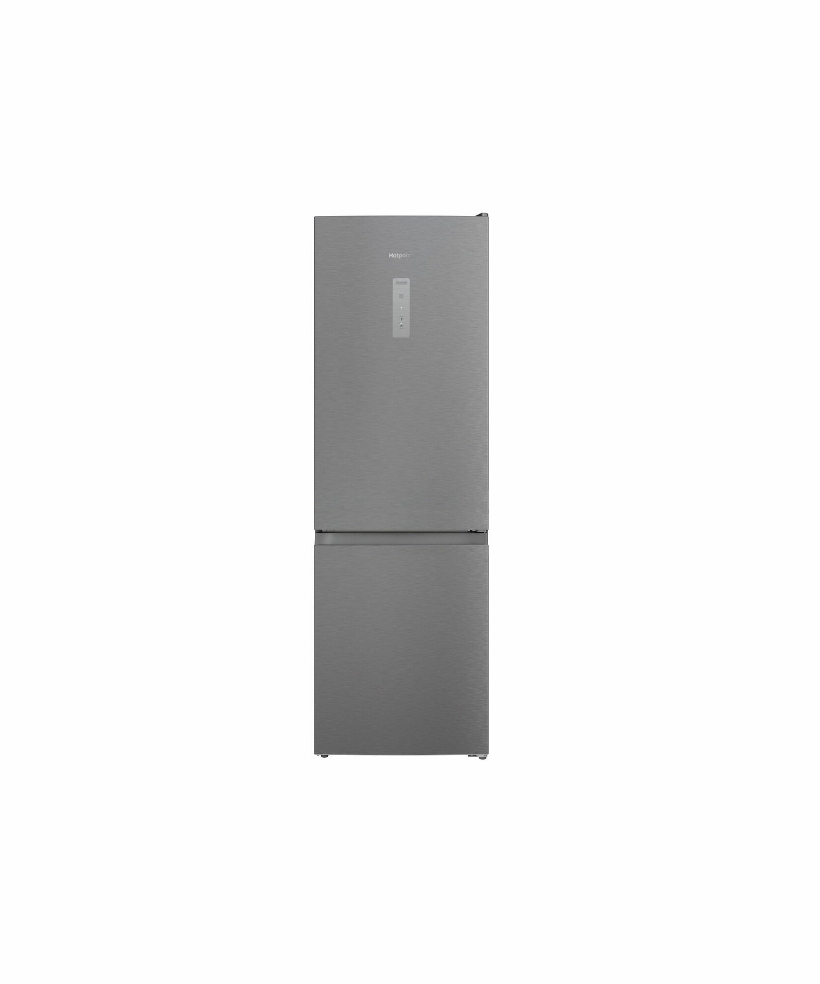 Двухкамерный холодильник Hotpoint HT 5180 MX, 298 л, No Frost, дисплей, нержавеющая сталь