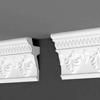 Плинтус Потолочный Де-Багет Декор ДП 26/120 Д2000хВ111хШ47 мм.