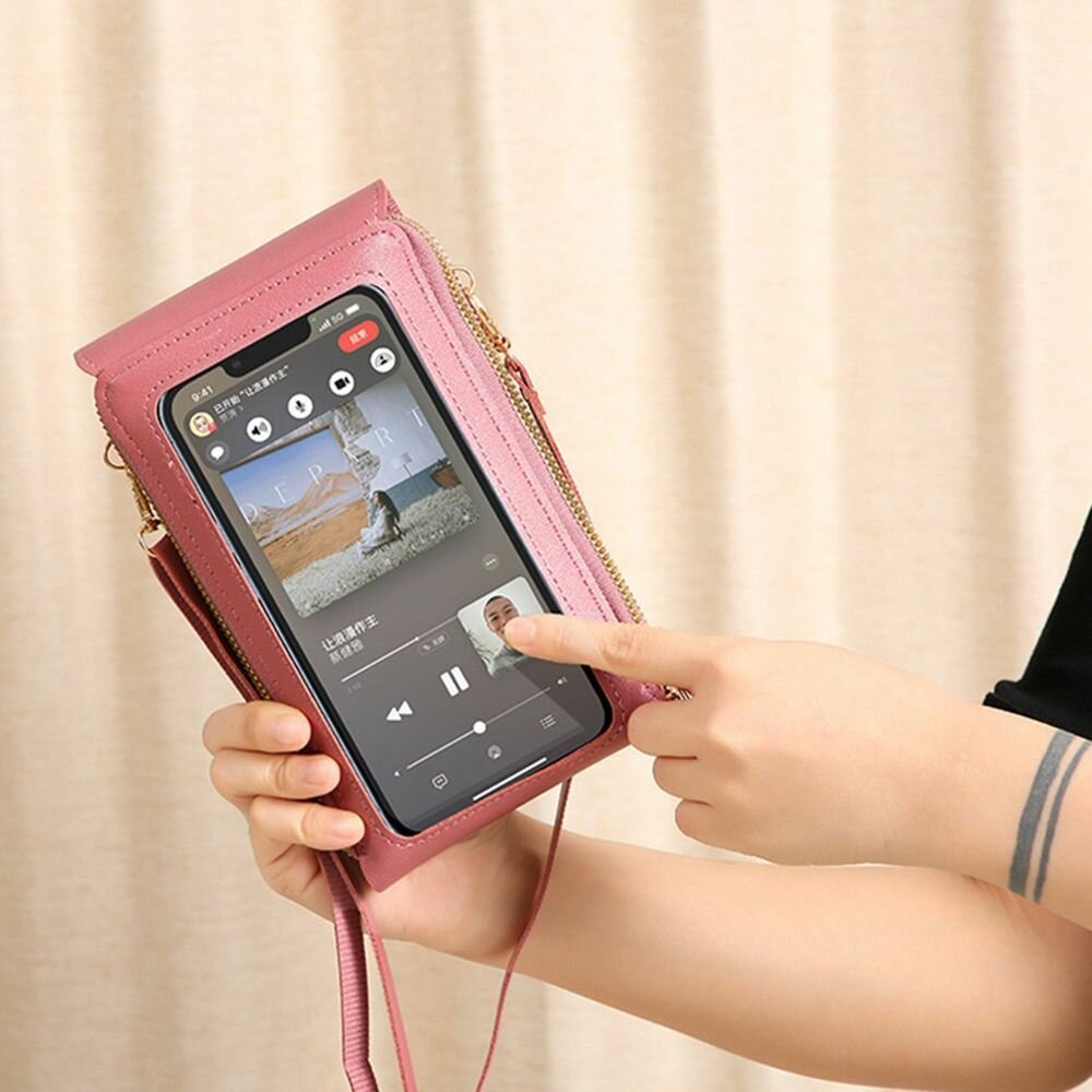 Сенсорный экран телефона сумка