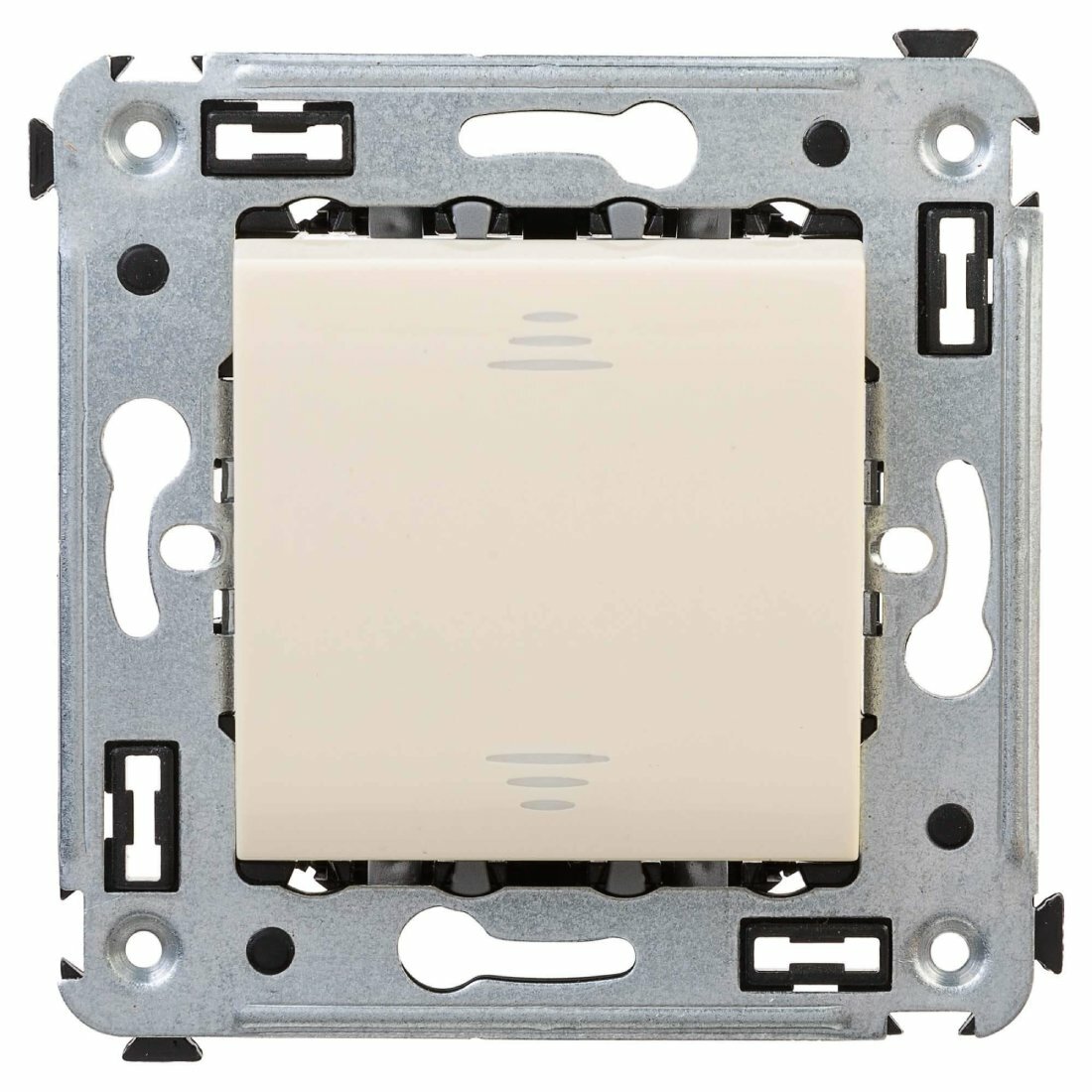 Механизм выключателя одноклавишного DKC Avanti "Ванильная дымка" 4405103