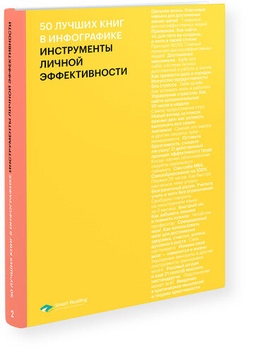 50 лучших книг в инфографике: инструменты личной эффективности / Нонфикшн
