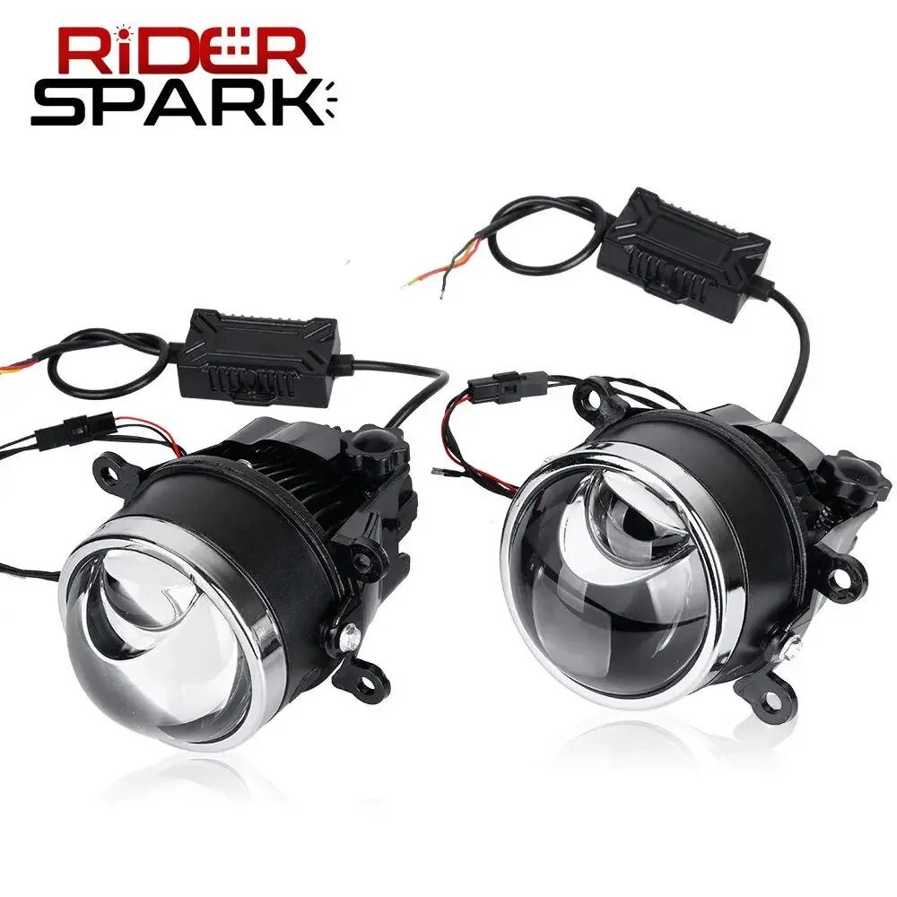 Biled Противотуманные фары для Ford Focus 2 MK2 3 MK3 Fiesta/Renault/Mitsubishi/Subaru/Citroen PTF тюнинг 3,0 'гиперболоидный объектив проектора