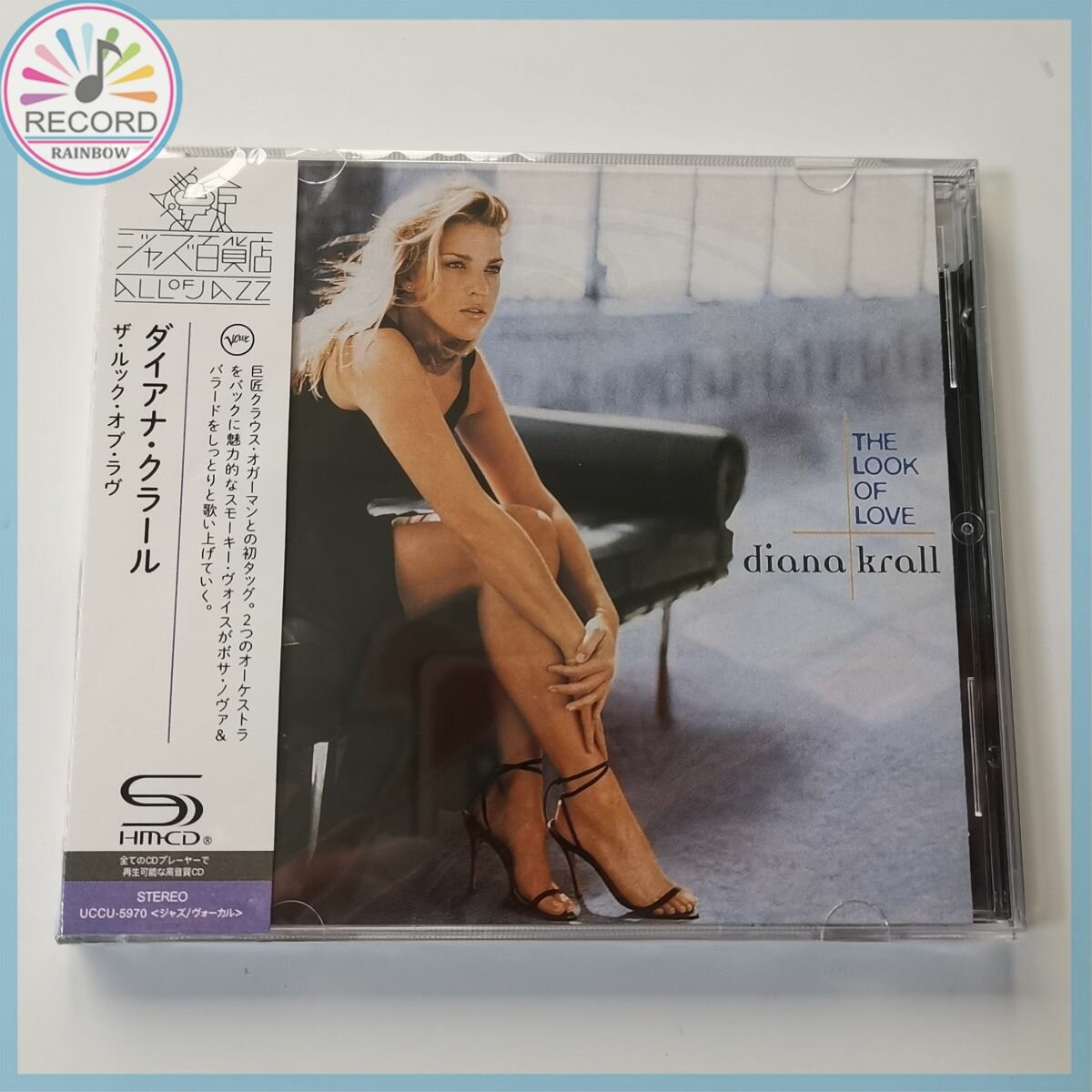 Diana Krall The Look Of Love CD Совершенно новый Запечатанный Альбом компакт-диск новый запечатанный
