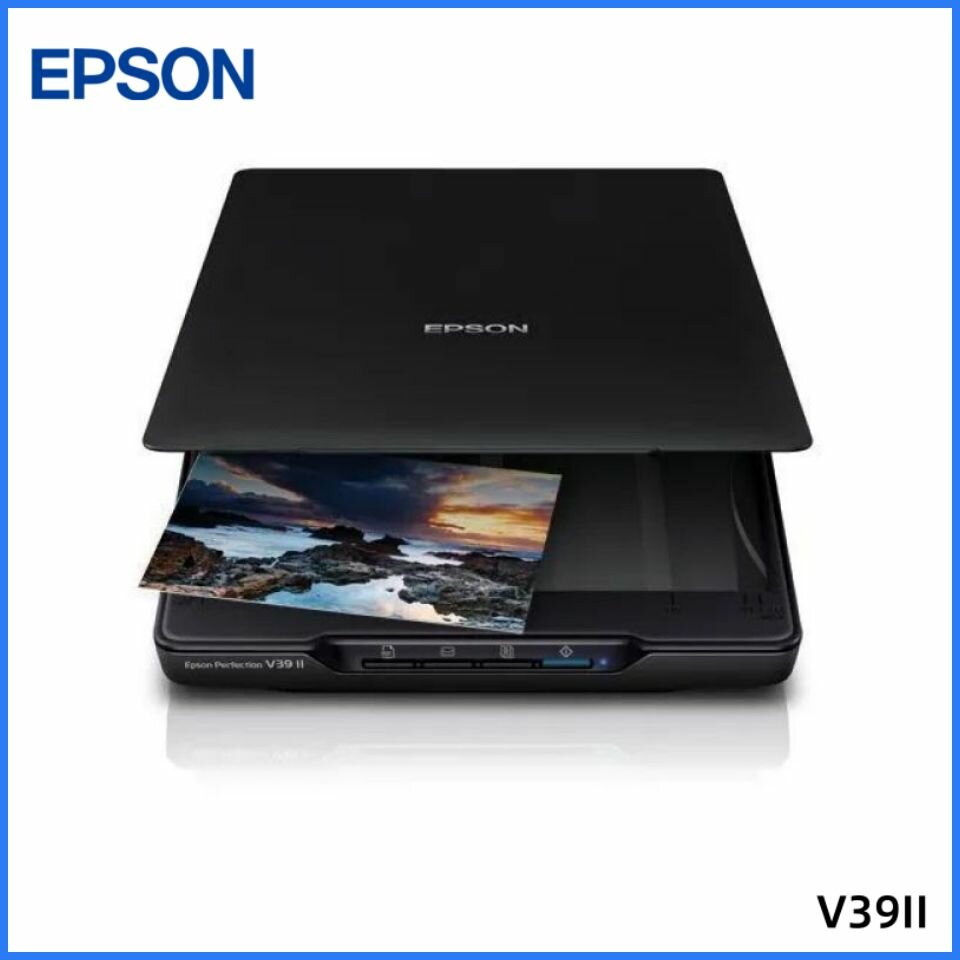Цветной планшетный сканер Epson V39II.