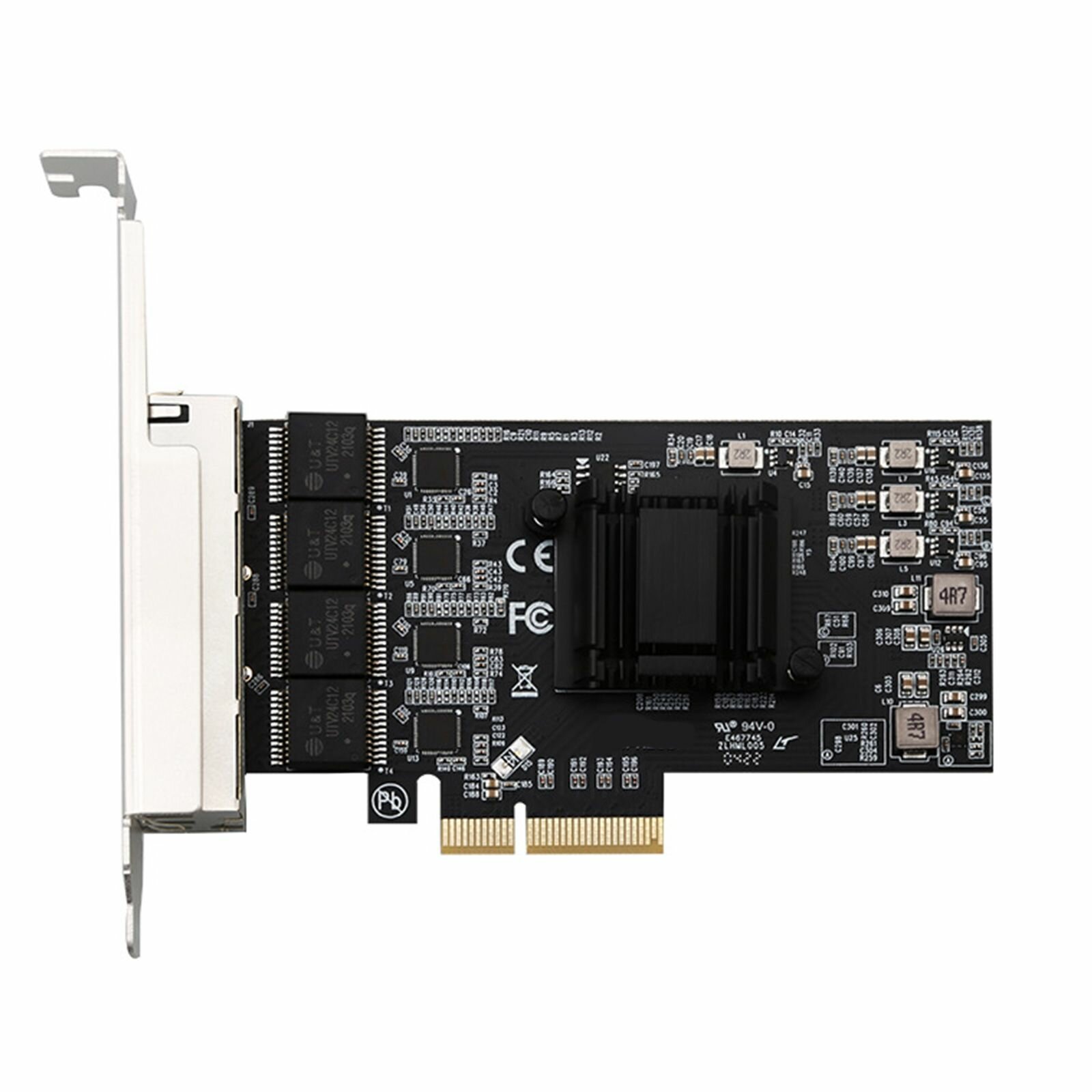 Игровая карта PCIE, 2500 Мбит/с, гигабитная сеть, 10/100/1000 RTL8125, RJ45, проводной адаптер PCI-E 2,5G