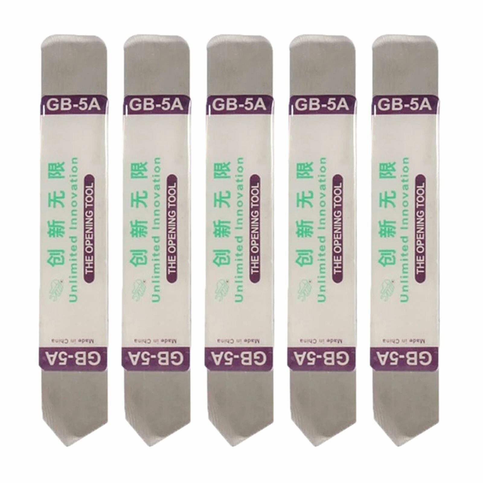 Набор инструментов, Листы для разборки металла, 5 шт. в упаковке