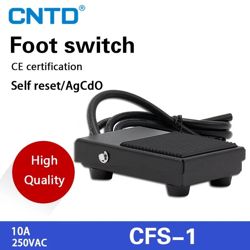 Педальный переключатель CNTD CFS-1 TFS-1 FS-1 10A