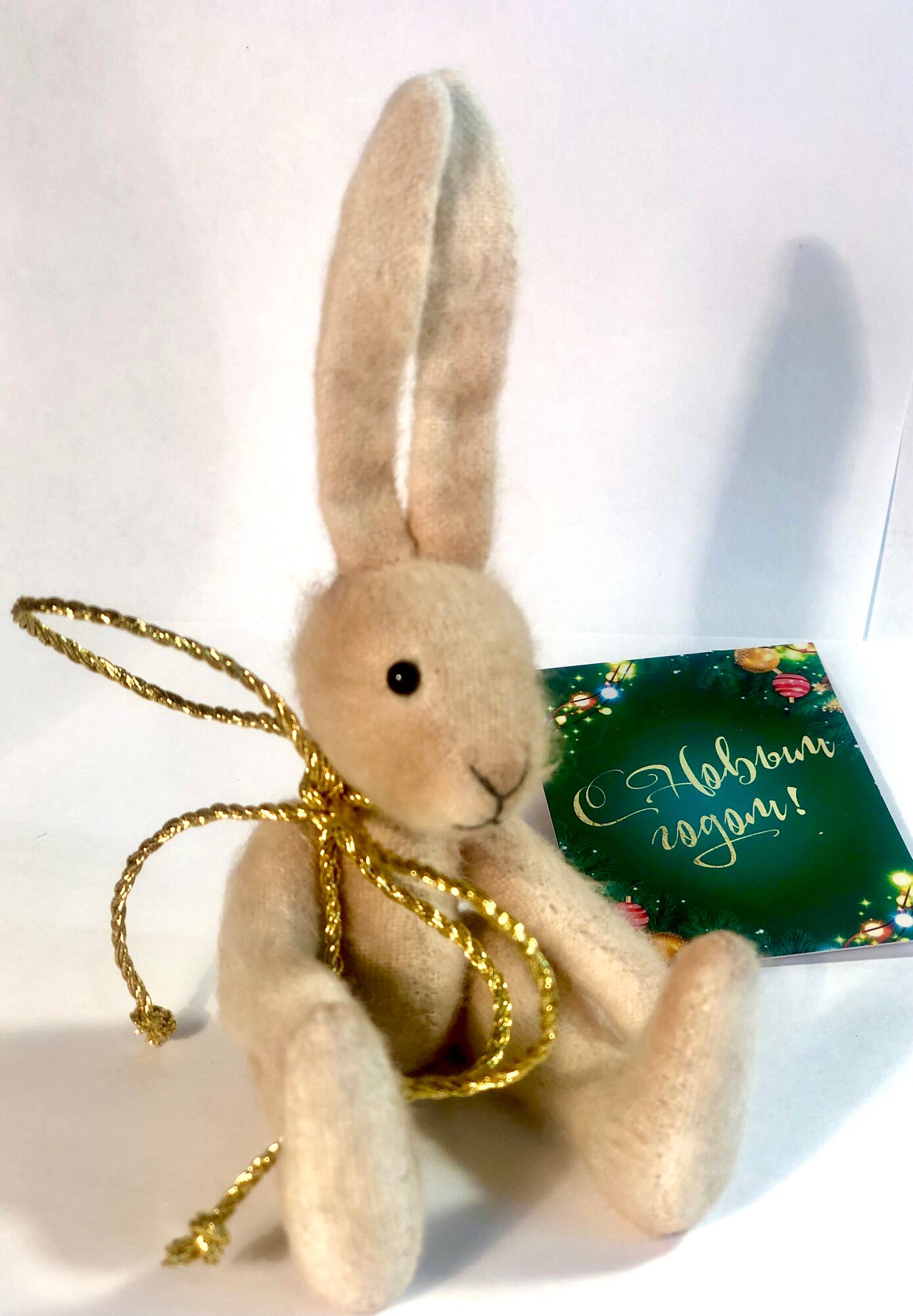 "Зайка ручной работы" от мастера Милы Булавиной