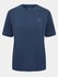 Футболка JUST CLOTHES, размер XS, темно-синий