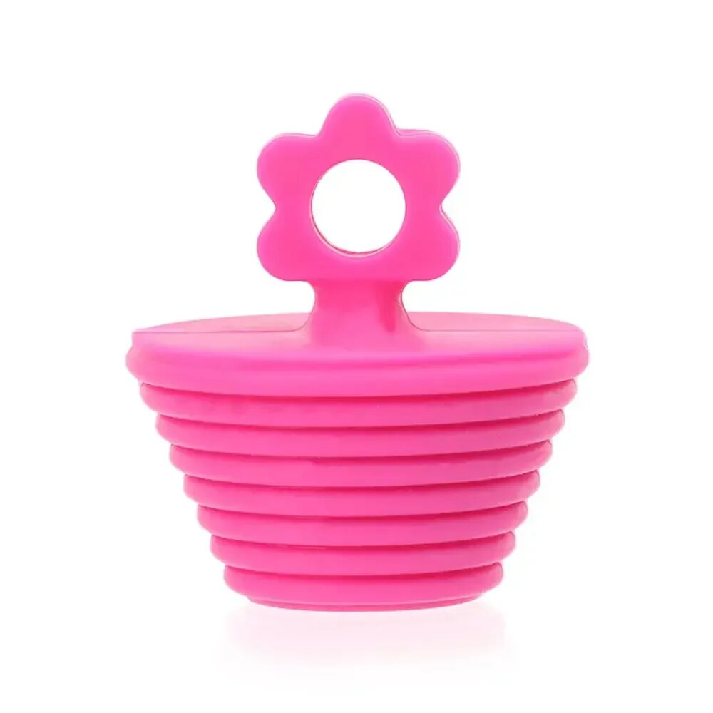 Силиконовая пробка для ванны purple