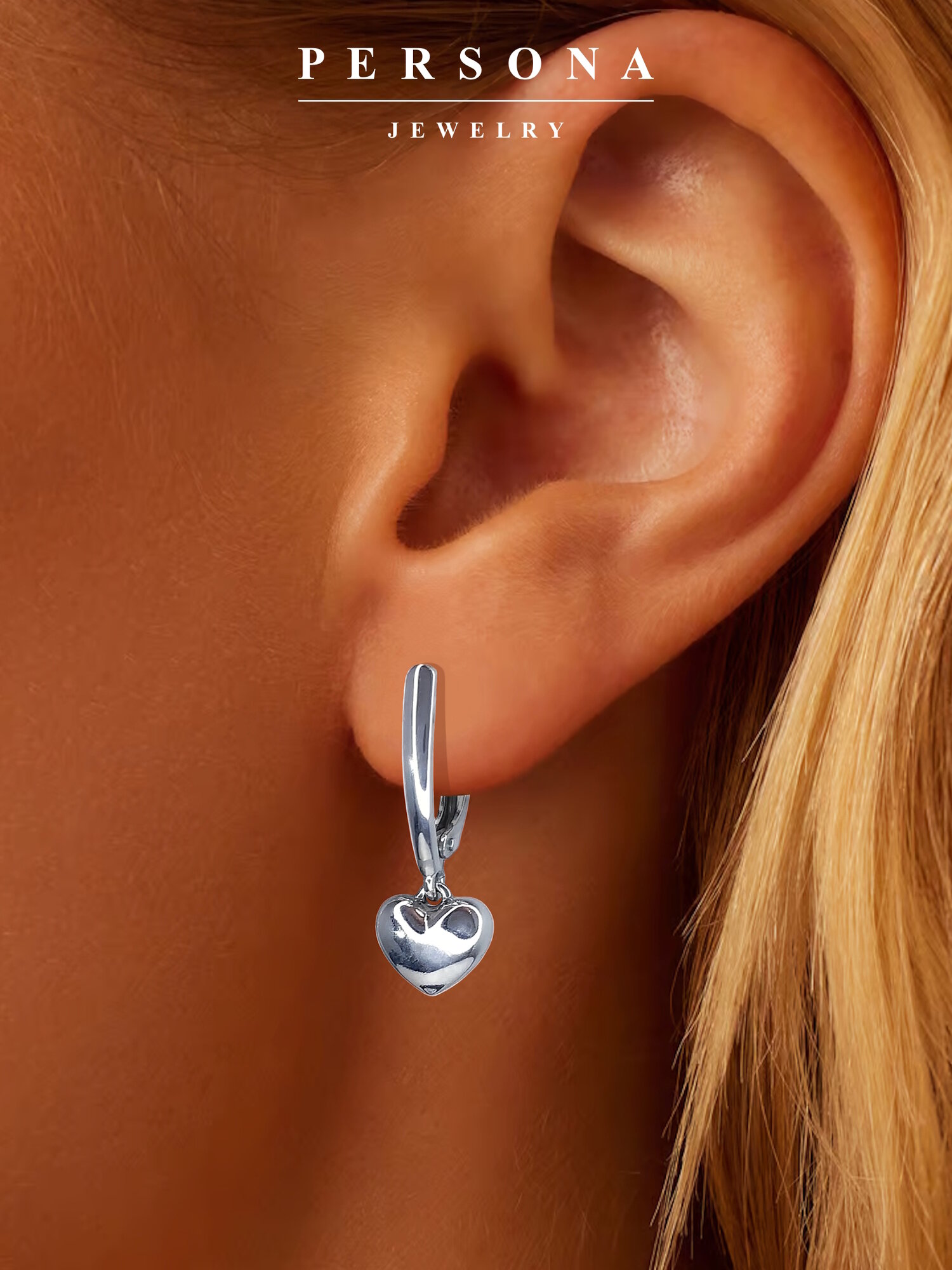 Серьги с подвесками, серебро, 925 проба, родирование