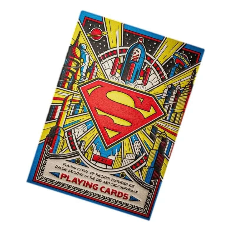 Карты игральные "Theory11 Superman Playing Cards", 54