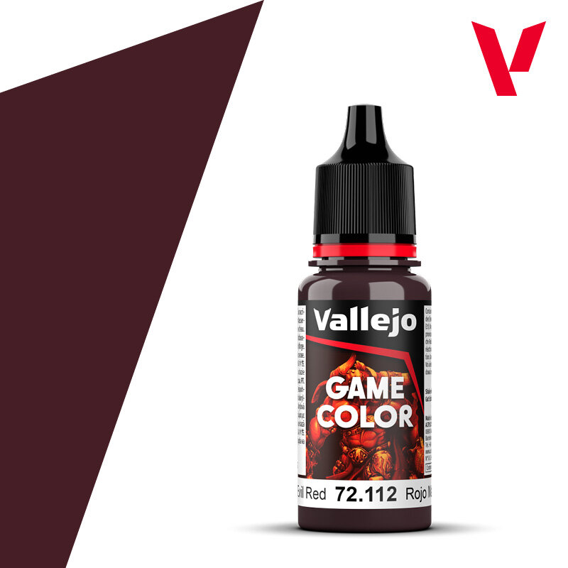 Краска 72112 Vallejo серии Game Color Evil Red (Злой Красный) 18ml