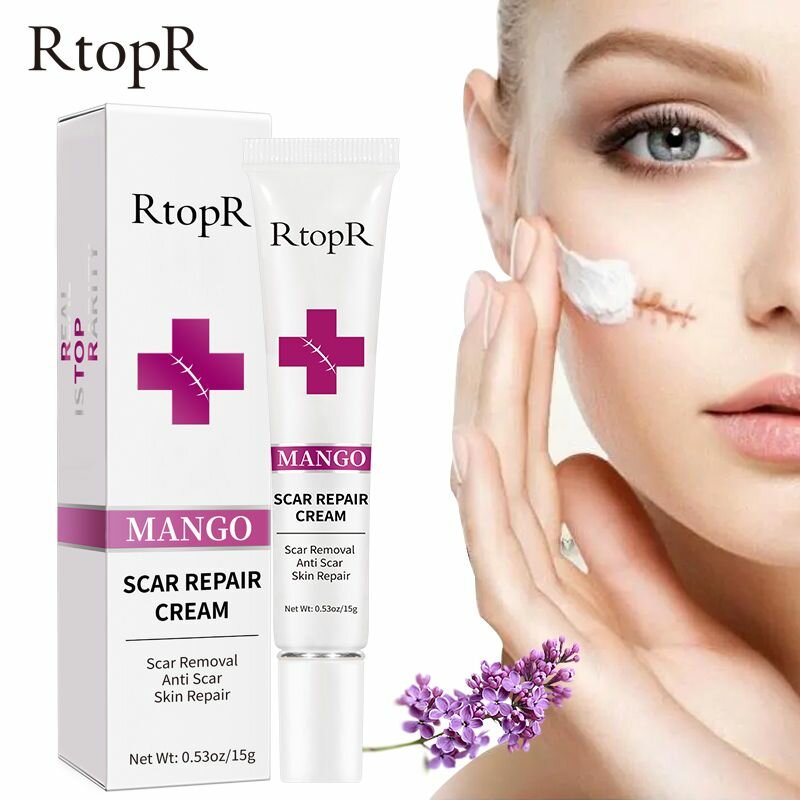 Крем для удаления шрамов от угревой сыпи, разглаживающий кожу, 15 GM
