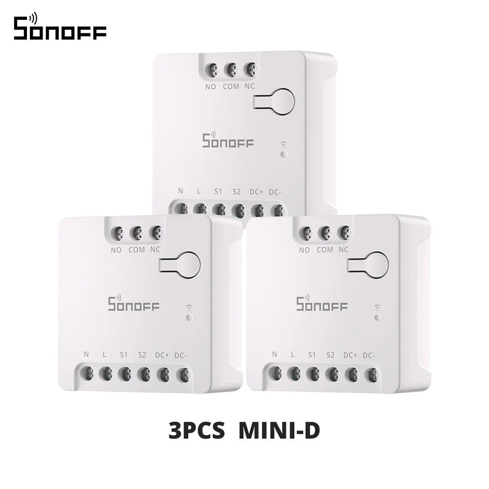 SONOFF MINI-D Smart Switch 1-10шт 3PCS MINI-D