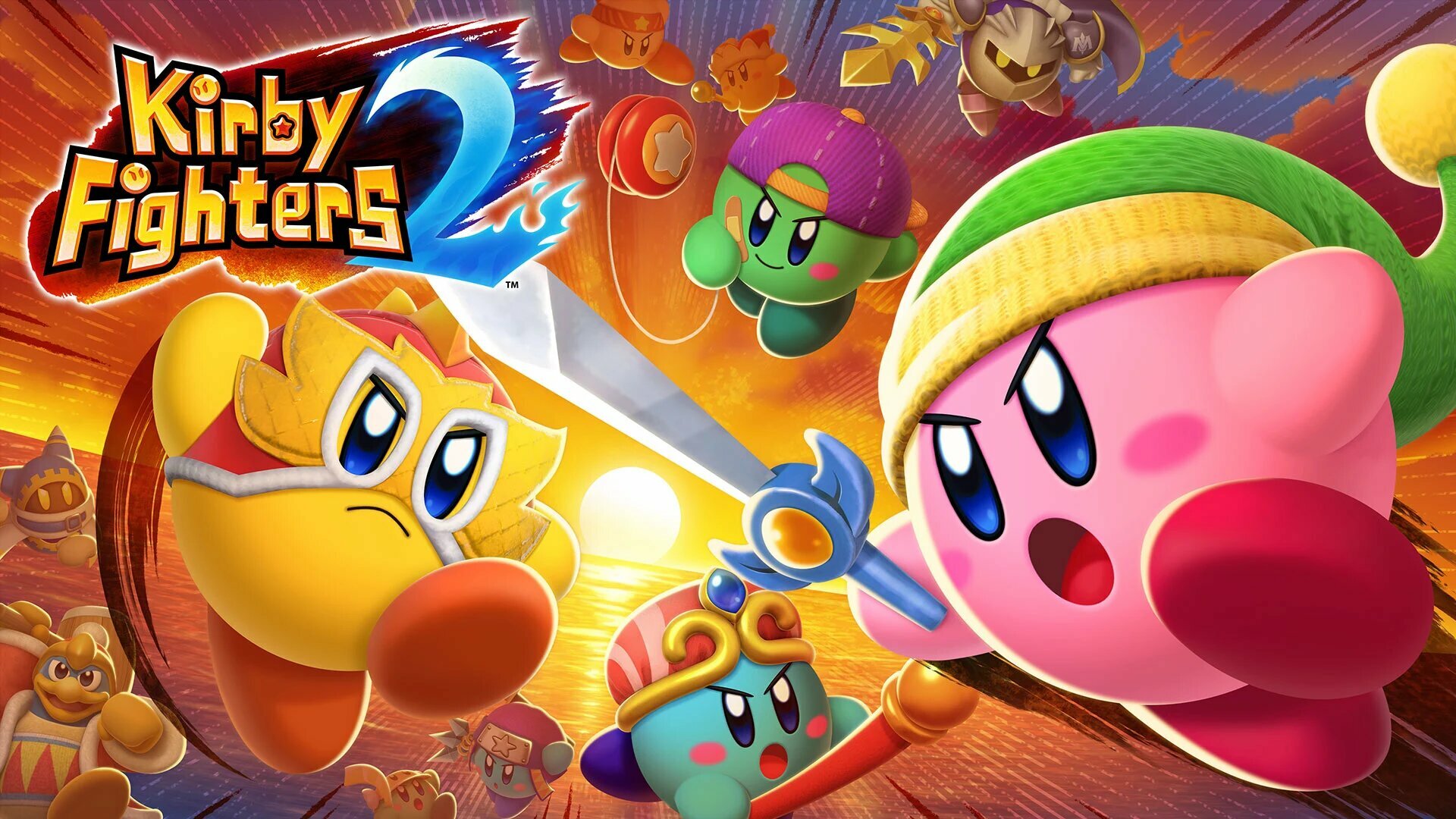 Игра Kirby Fighters™ 2 для Nintendo Switch - Цифровая версия, США