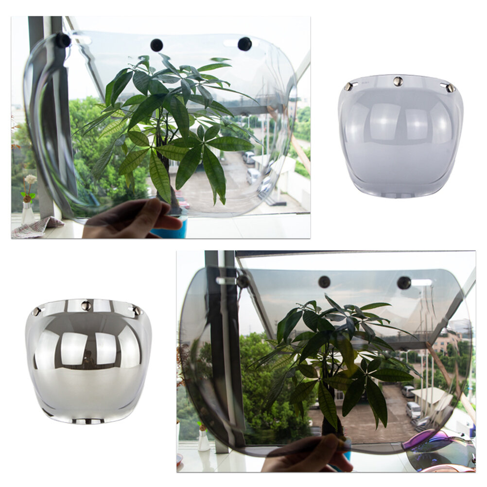 Открытый шлем Козырек Мотоциклетный шлем Пузырьковый козырек Пузырьковый щиток Аксессуары для мотоциклетных шлемов