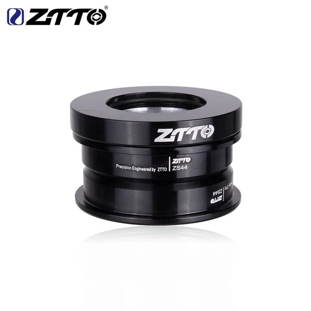 ZTTO Складная велосипедная гарнитура ZS44, гарнитура 44 мм, рулевое управление 1-1/8, 28,6 мм, прямая трубка, низкопрофильная полуинтегрированная 4444S для горного велосипеда