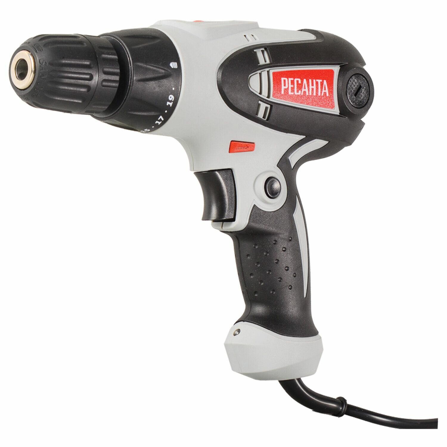 Дрель-шуруповерт Ресанта безударная, сетевая, 550 Вт, 1500 об/мин, СШ-550-2 (75/16/1)