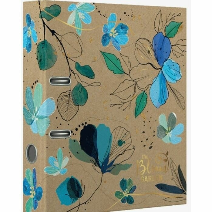 Папка регистратор deVENTE А4 металлическая окантовка, тиснение фольгой, разборная, 75 мм (3090202)