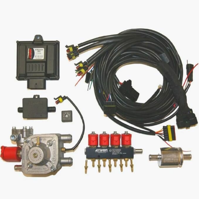 Комплект (миникит) ГБО ATIKER Atikfast 200