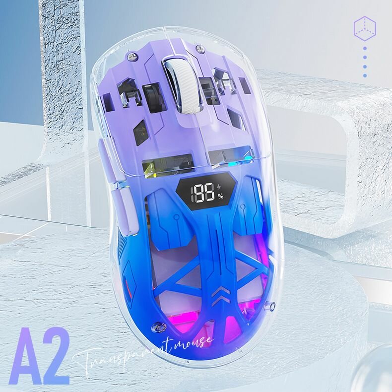 Мышь Verzu Electro, беспроводная, с подсветкой, для правой руки, 4000dpi
