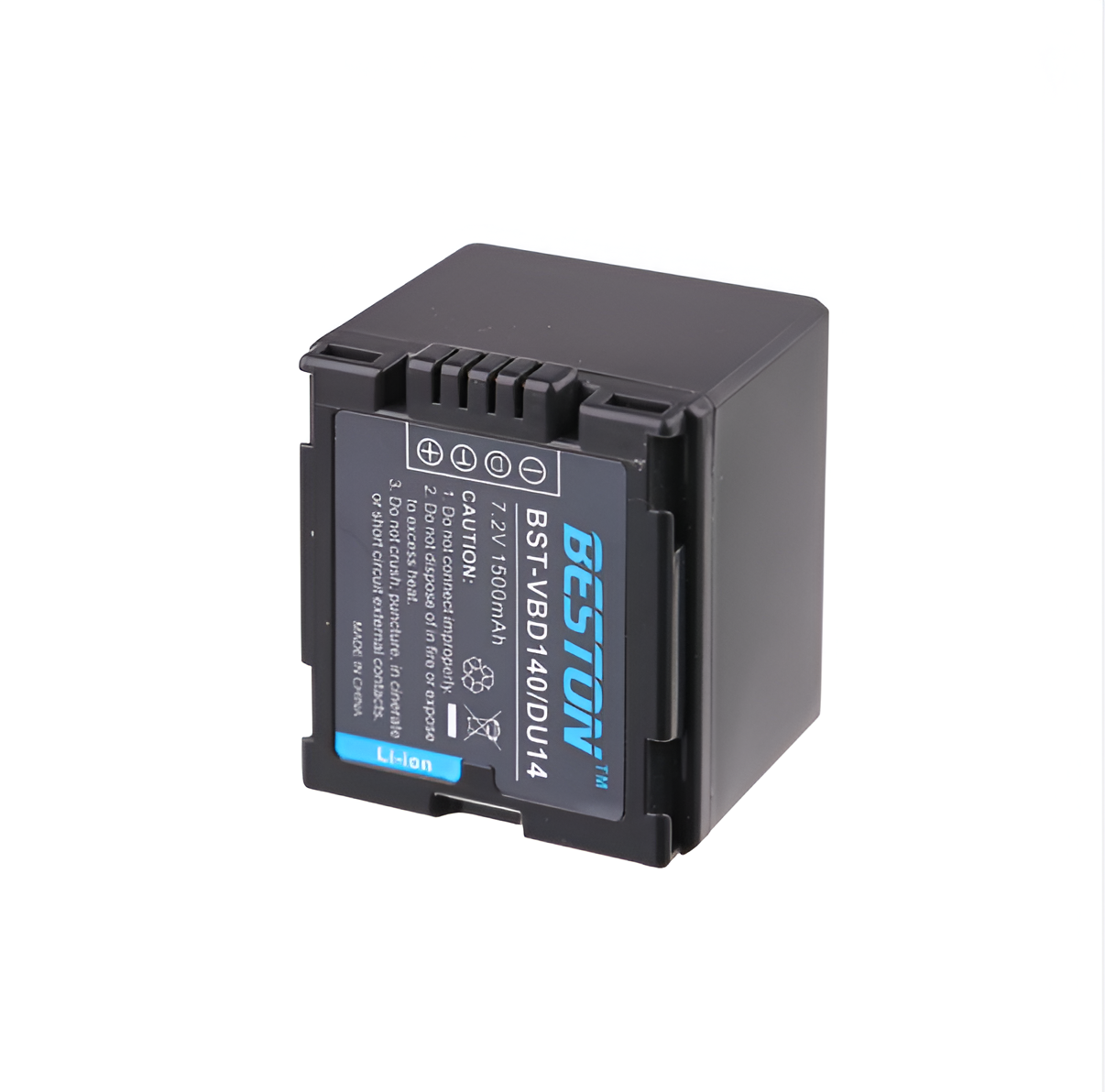 Аккумулятор для видеокамер BESTON Panasonic/HITACHI BST-VW-VBD140/CGA-DU14, 7.2 В, 1500 мАч