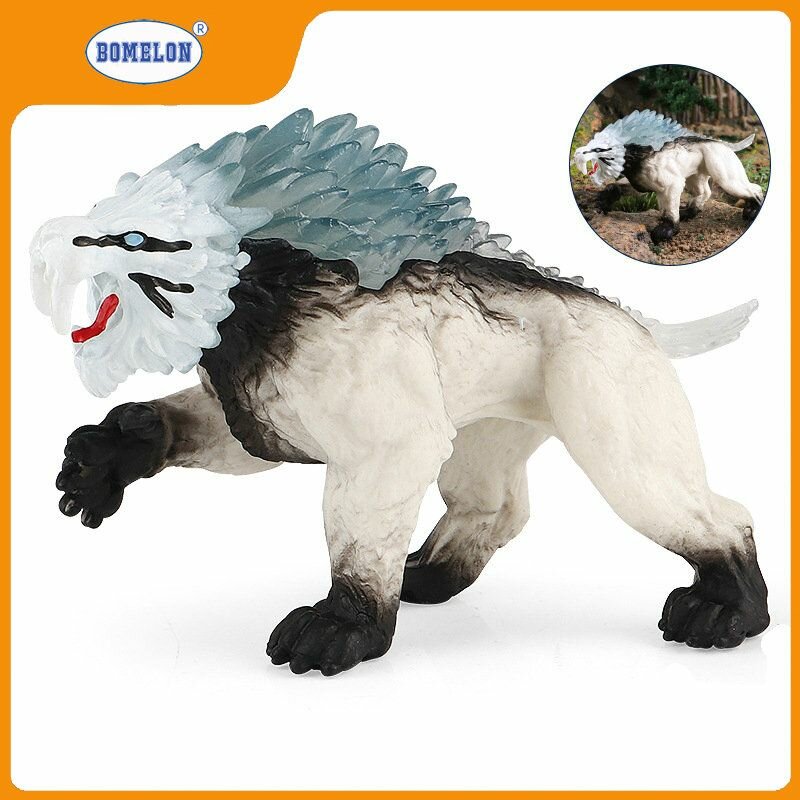 Существа Эльдрадора, Волшебный монстр, модель, Ледяной смилодон 9 CM, фигурка, игрушки для детей, мальчиков 7-12 лет.