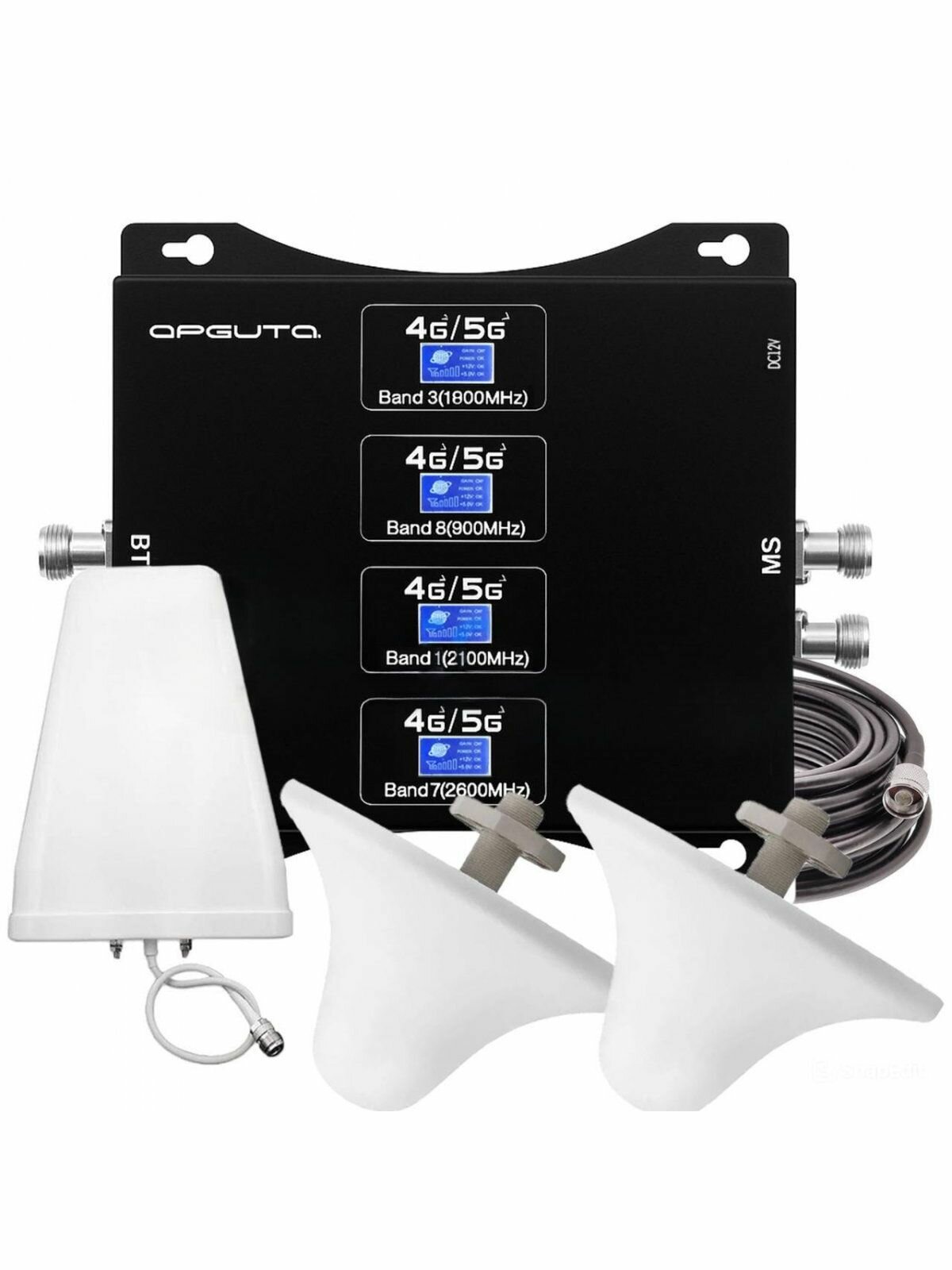 Комплект повторителя Орбита OT-GSM04 Pro, GSM900/DCS1800/UMTS2100/LTE2600, антенны, кабель