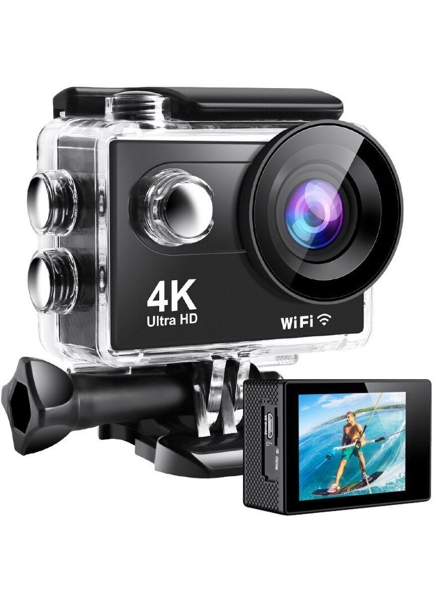 Экшн камера ULTRA HD DV 4K WiFi