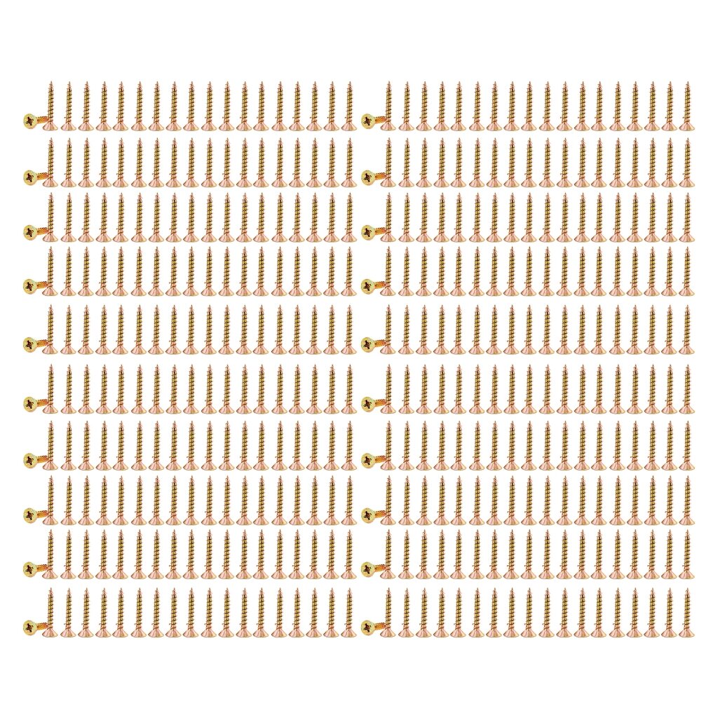 500шт Шурупы Для Дерева С Потайной Головкой 4 мм Крестовины Саморез С Плоской Головкой Высокопрочная Часть Шурупа Для Дерева С Крестовиной